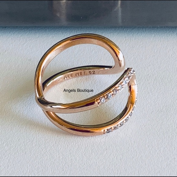 Pandora | Jewelry | Pandora Rose Wrapped Open Ring | Poshmark